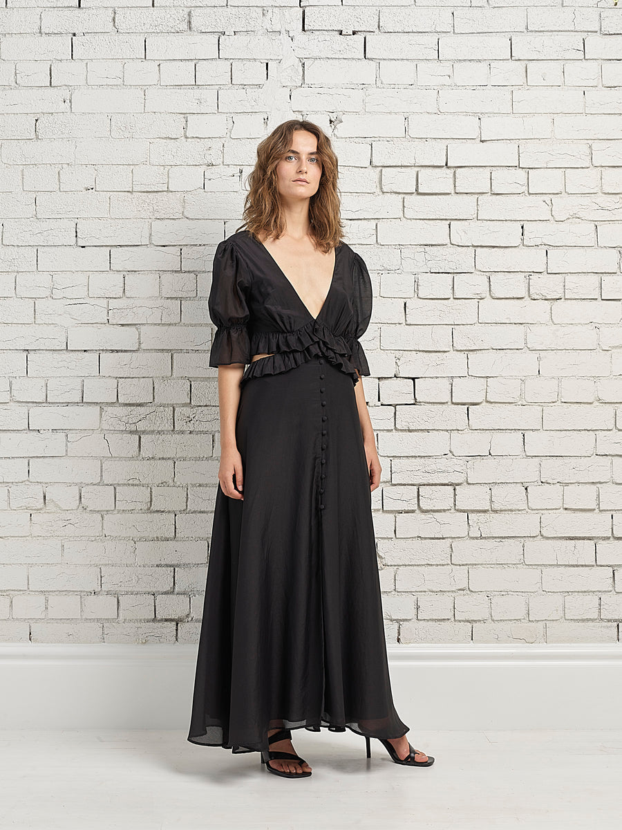 THE MARGOT MAXI Black